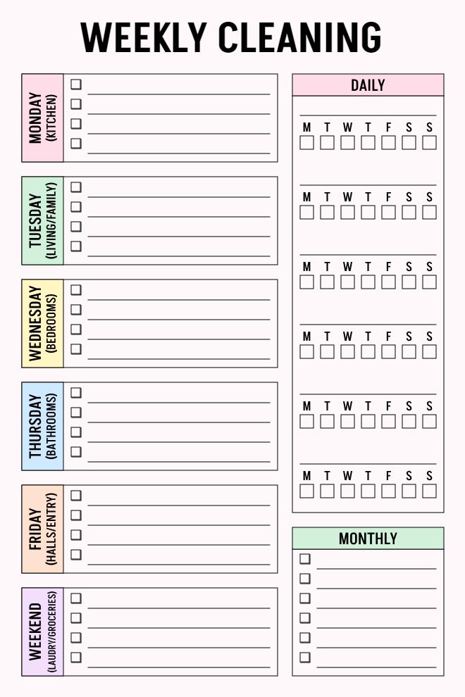 Mom Planner Templates - Customizable | Printable | PDF | App | Download